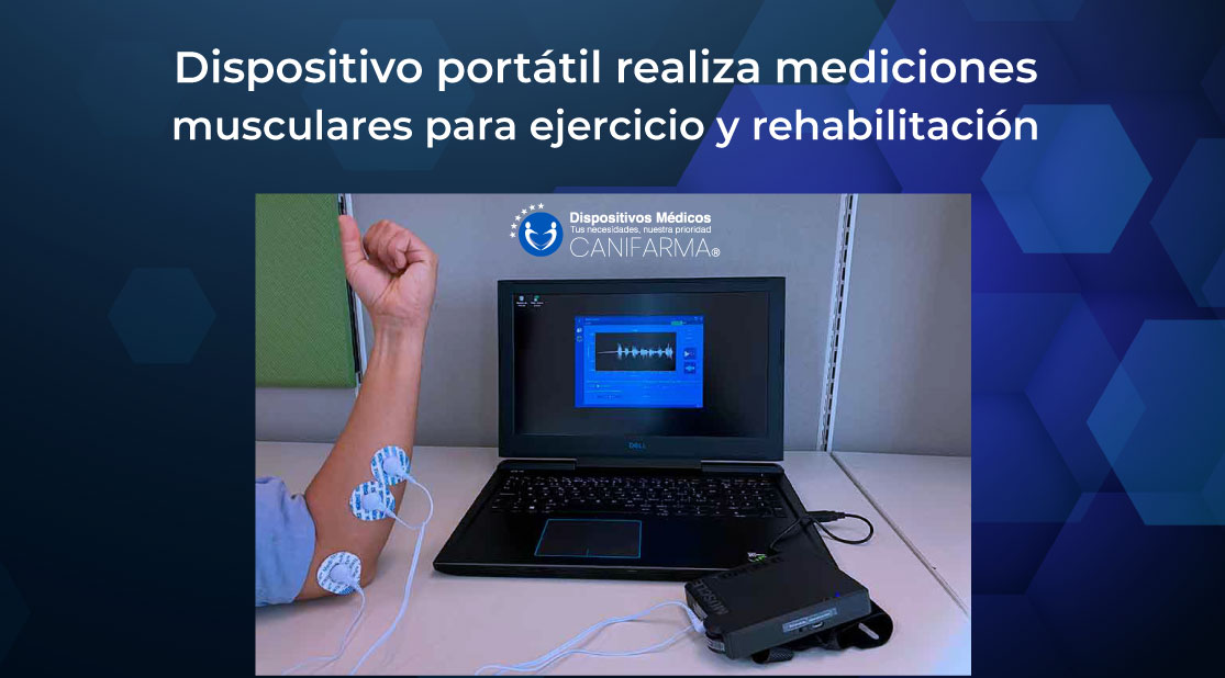 Dispositivo portátil realiza mediciones musculares para ejercicio y ...