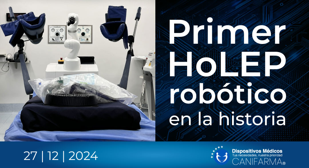 Primer HoLEP robótico en la historia | Dispositivos Médicos